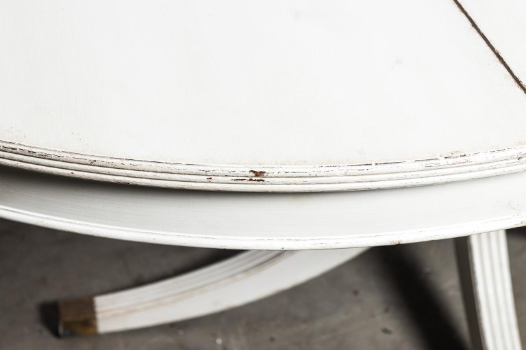English 20th Century Painted Regency Table For Sale at 1stdibs