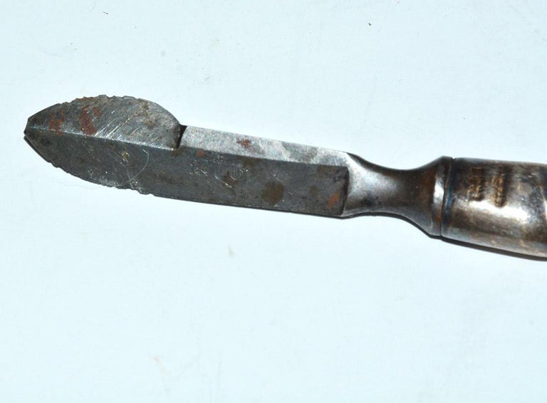 English Antique Ink Eraser/Letter Opener with Sterling Handle For Sale ...