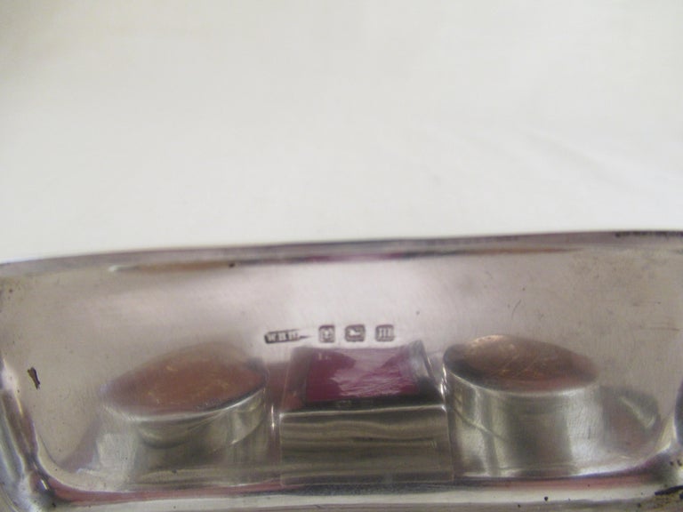 English Antique, Sovereign Coin and Stamps Case, Hallmarked Birmingham ...