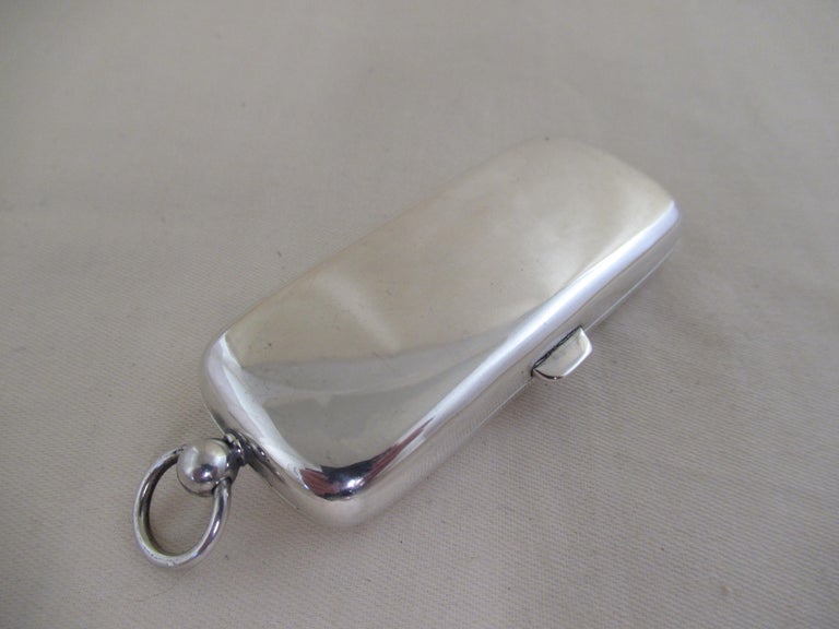 English Antique, Sovereign Coin and Stamps Case, Hallmarked Birmingham ...