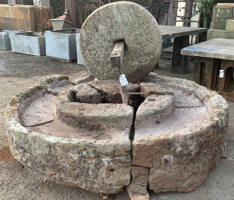 English Antique Stone Cider Press For Sale at 1stDibs | antique cider ...