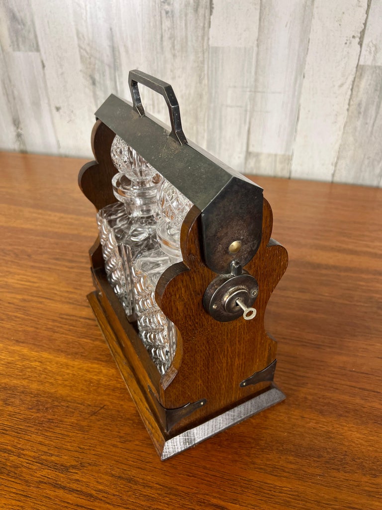 English Antique Tantalus For Sale at 1stDibs