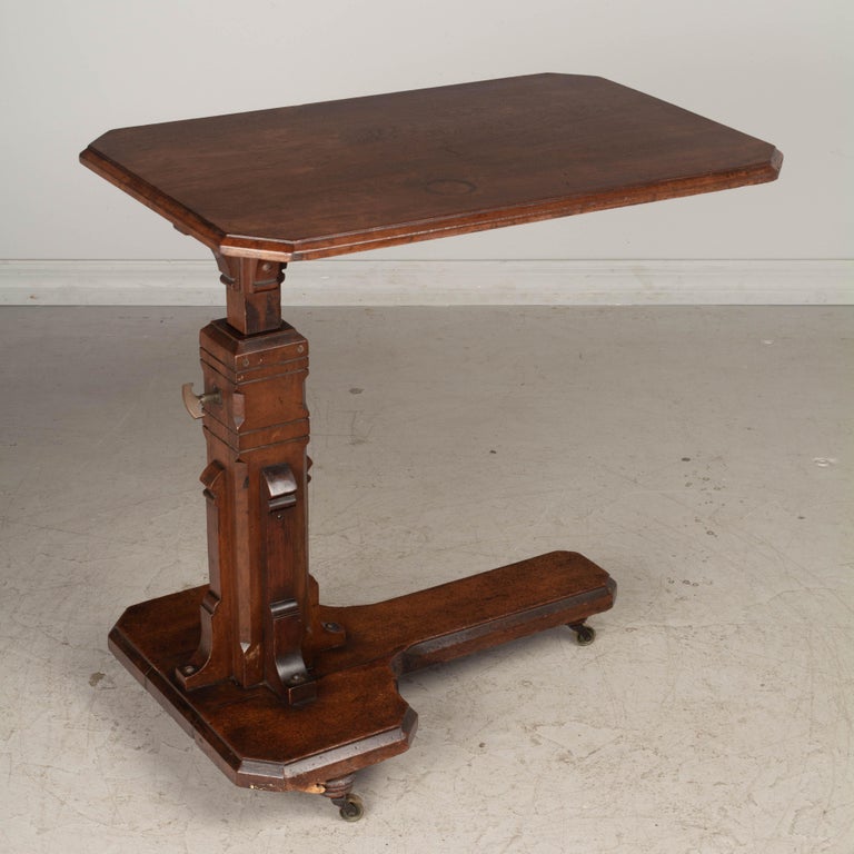 English Art and Crafts Adjustable Tray Table For Sale at 1stDibs