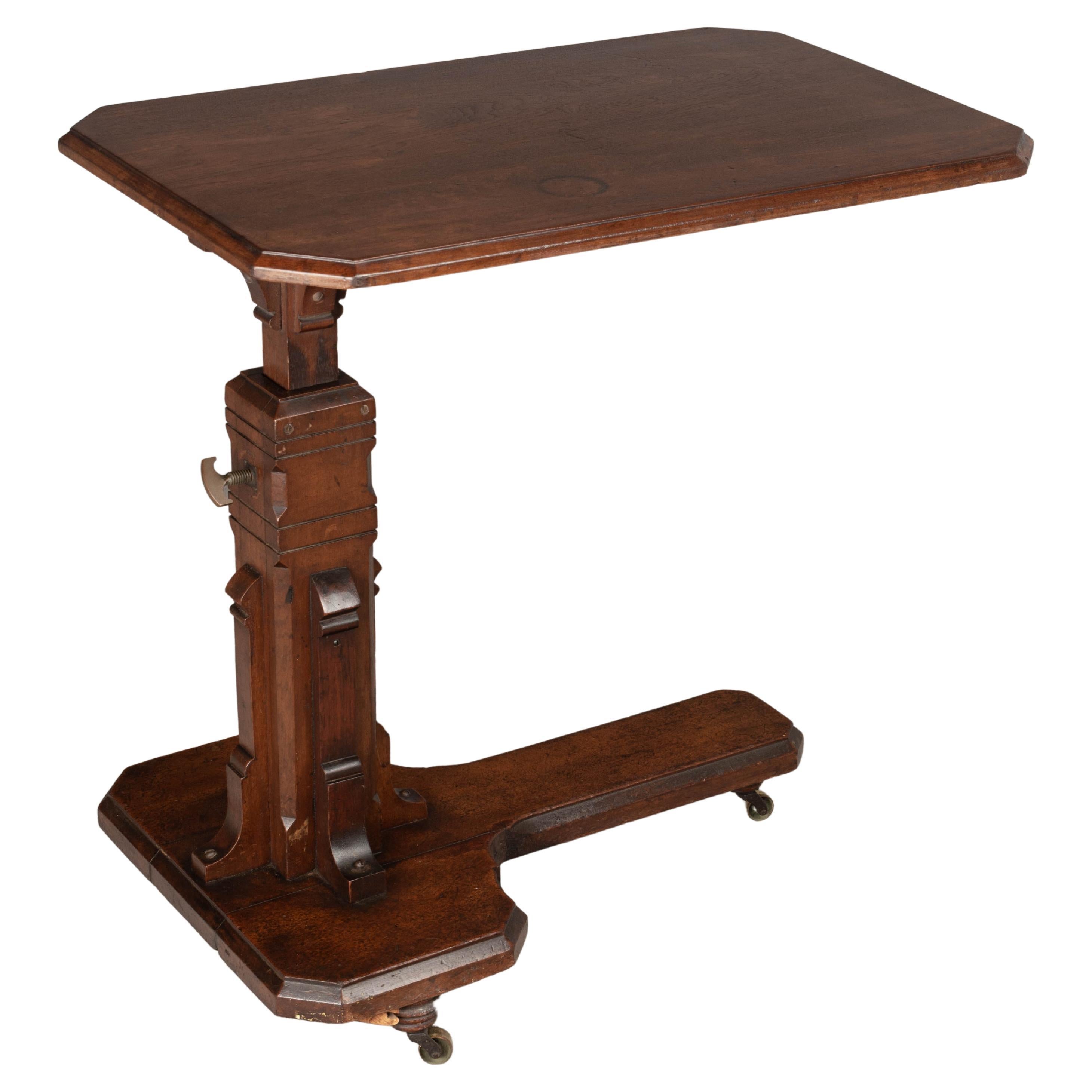19th Century English Regency Adjustable Reading Table at 1stDibs