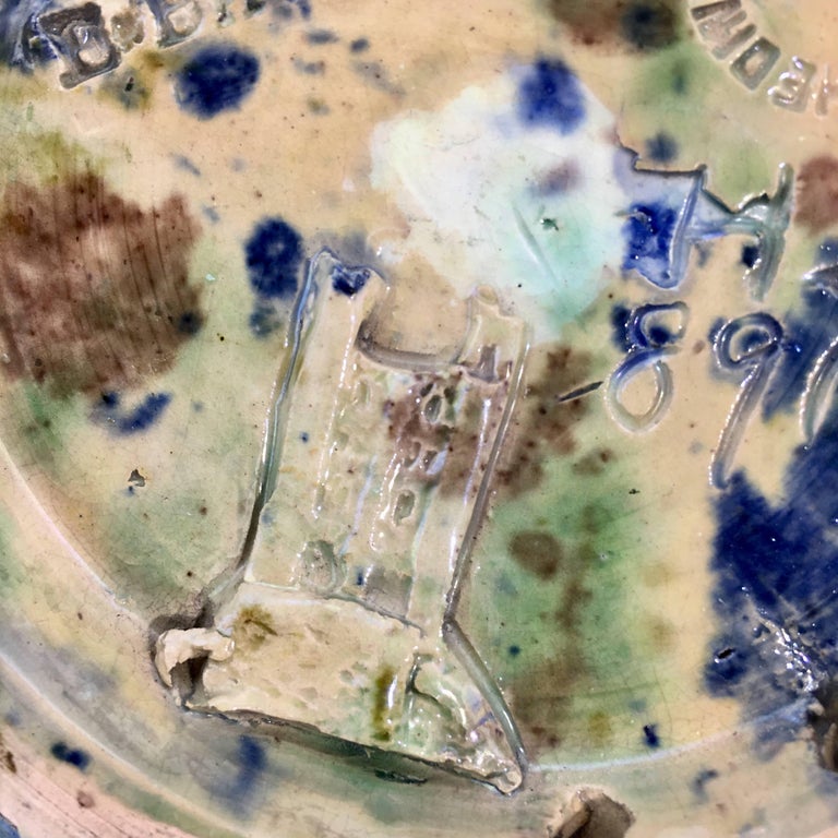 English Art Pottery Castle Hedingway Dish,"The Attributes of Chivalry ...