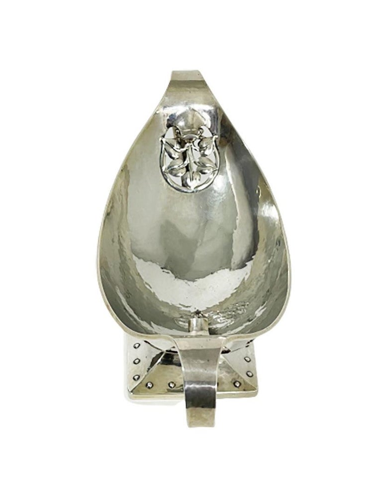 English Arts and Crafts Silver Bowl by George Laurence Conell ...