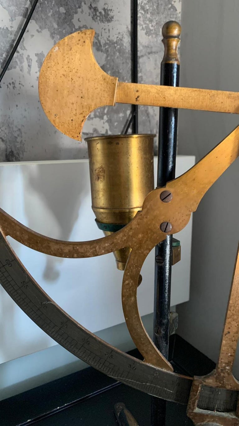 English Balance Bronze and Iron, 19th Century For Sale at 1stDibs