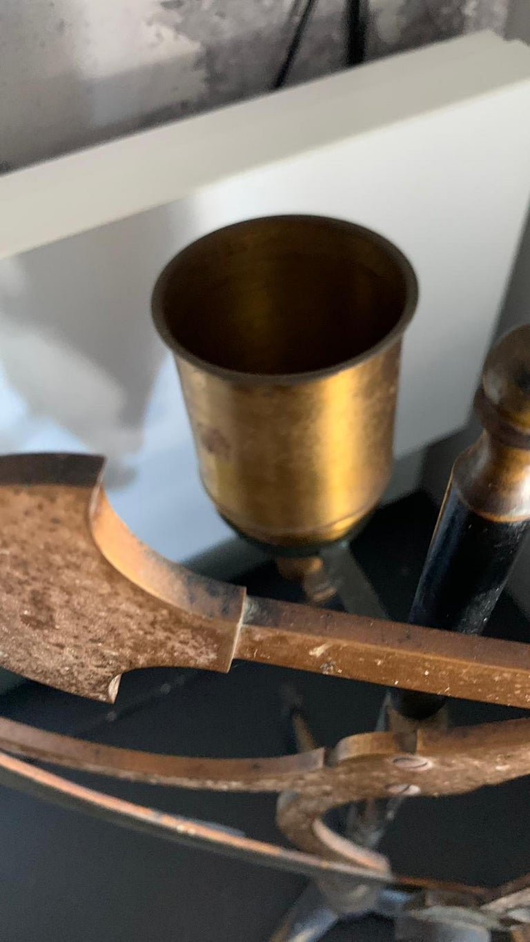 English Balance Bronze and Iron, 19th Century For Sale at 1stDibs