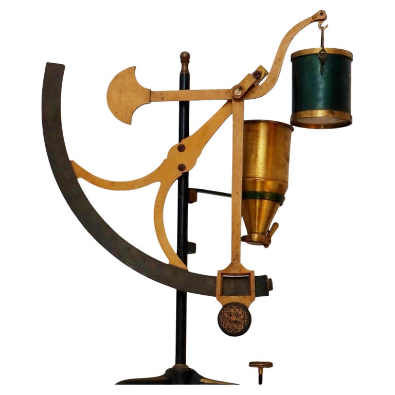 English Balance Bronze and Iron, 19th Century For Sale at 1stDibs