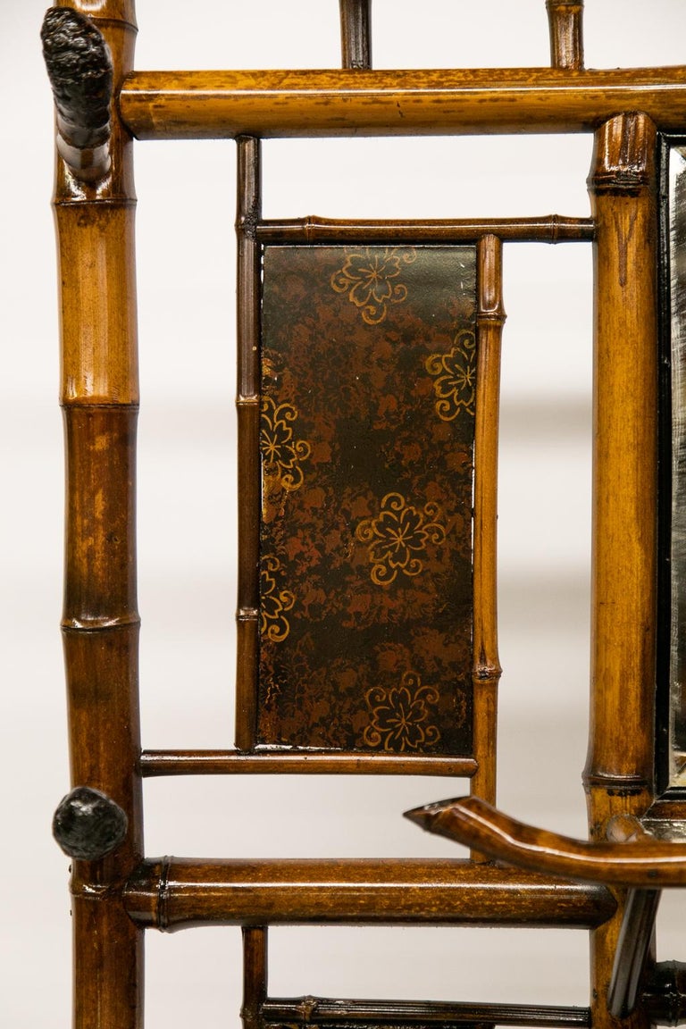 English Bamboo Hall Stand at 1stDibs
