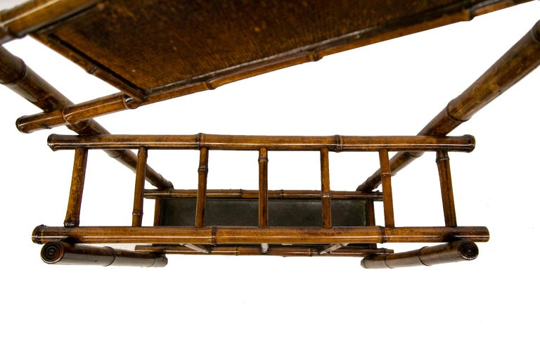 English Bamboo Hall Stand For Sale at 1stDibs