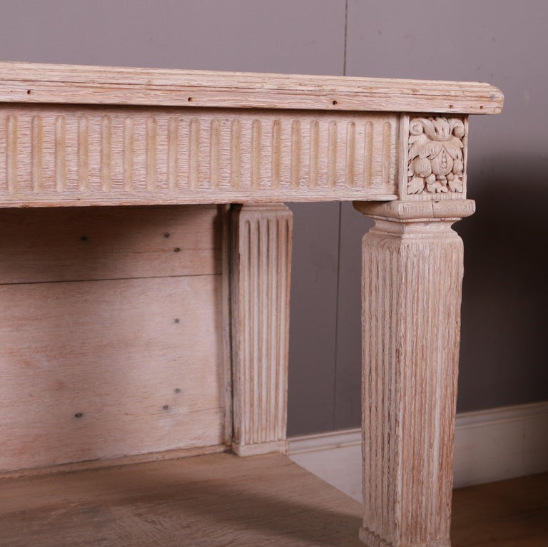 English Bleached Oak Counter at 1stDibs