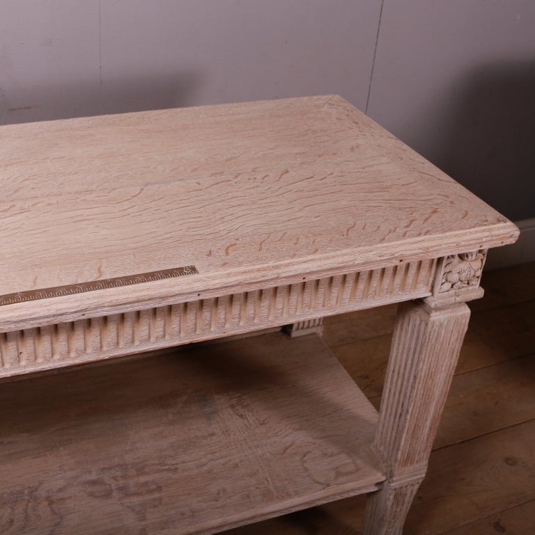 English Bleached Oak Counter at 1stDibs