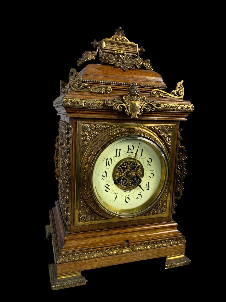 English Bracket Clock, 19th Century For Sale at 1stDibs