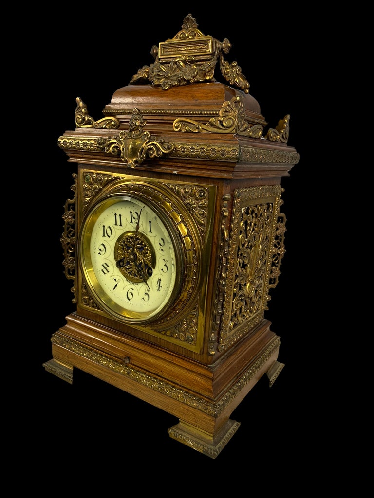 English Bracket Clock, 19th Century For Sale at 1stDibs