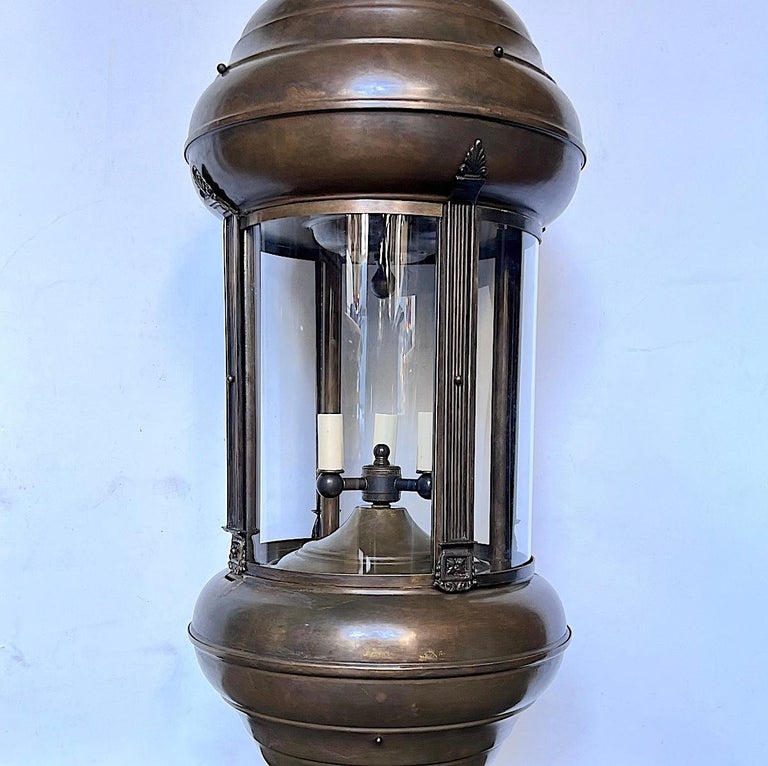 English Bronze Lantern For Sale at 1stDibs