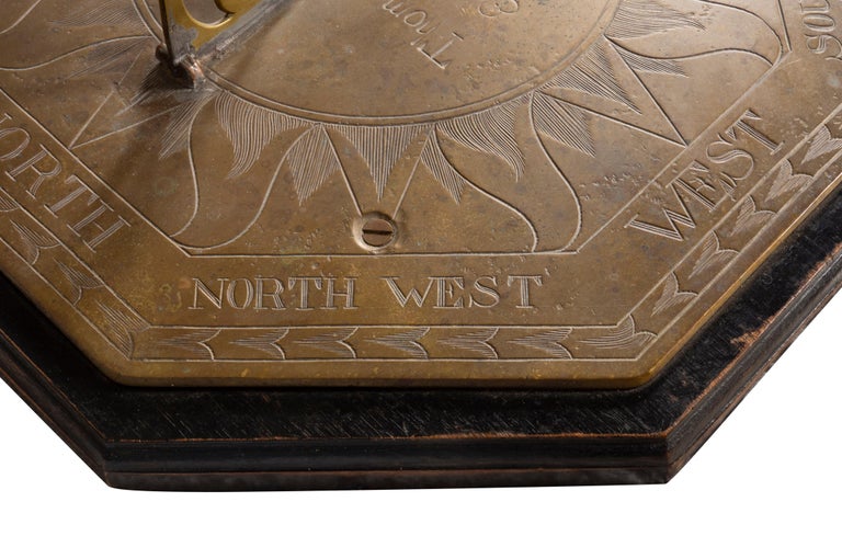 English Bronze Sundial by Thomas Callow at 1stDibs