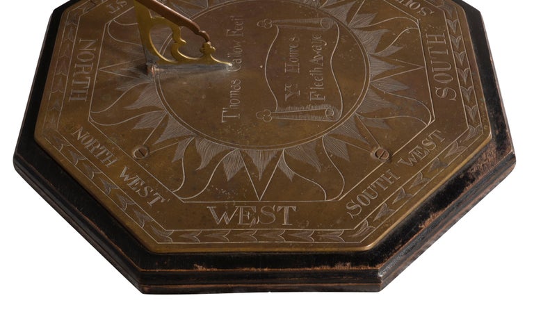English Bronze Sundial by Thomas Callow at 1stDibs