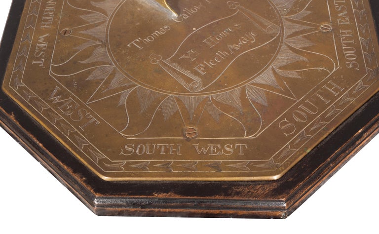 English Bronze Sundial by Thomas Callow at 1stDibs