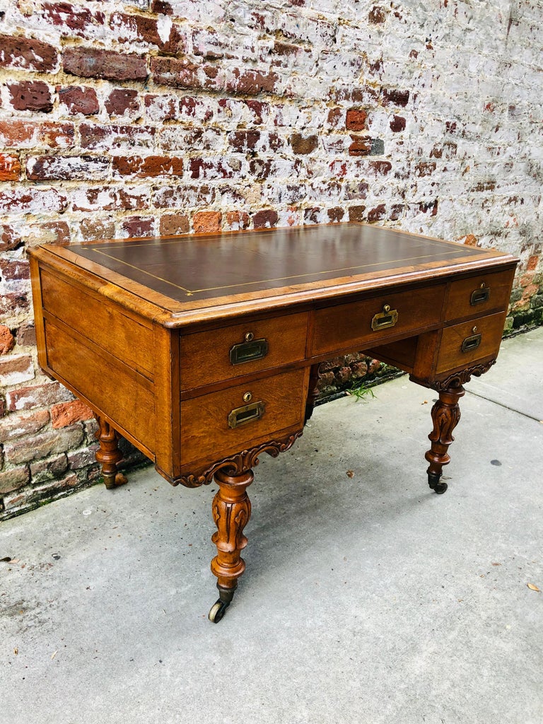 Irish Campaign Desk with Removable Legs, Late 19th Century at 1stDibs ...