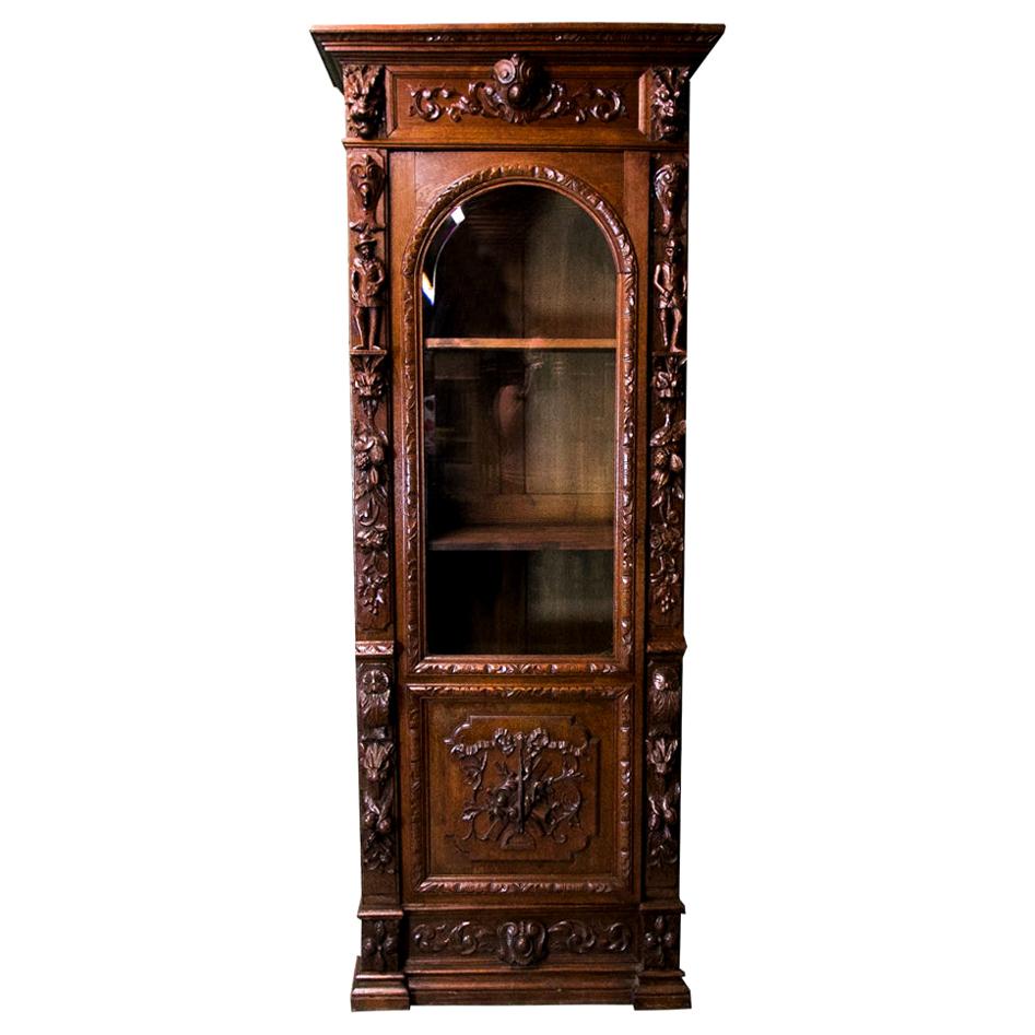 British Colonial Display Cabinet at 1stDibs