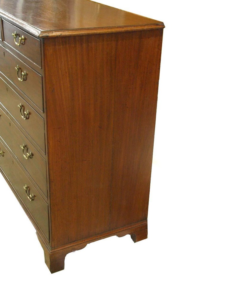 English Chippendale Tall Chest For Sale at 1stDibs