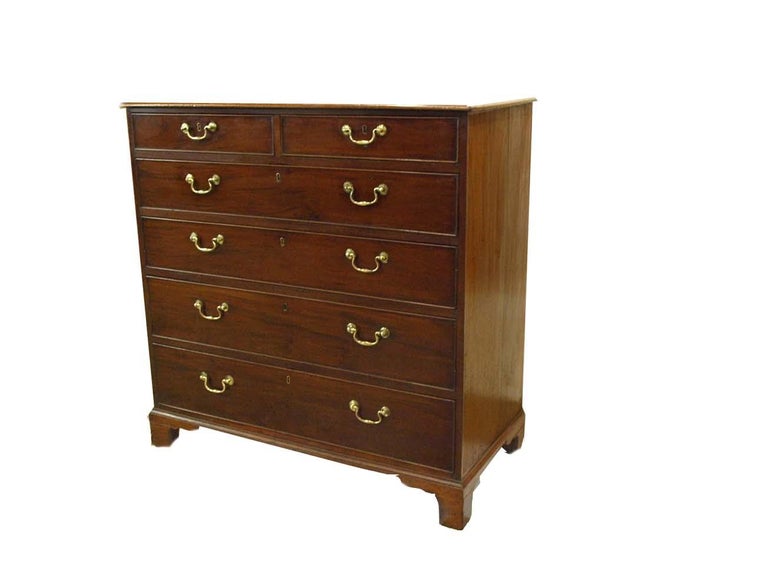 English Chippendale Tall Chest For Sale at 1stDibs