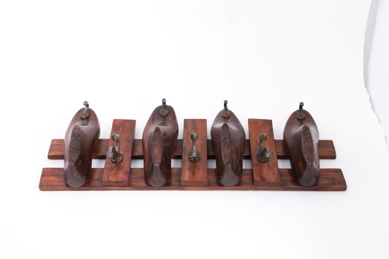 English Coat Rack, circa 1930s For Sale at 1stDibs