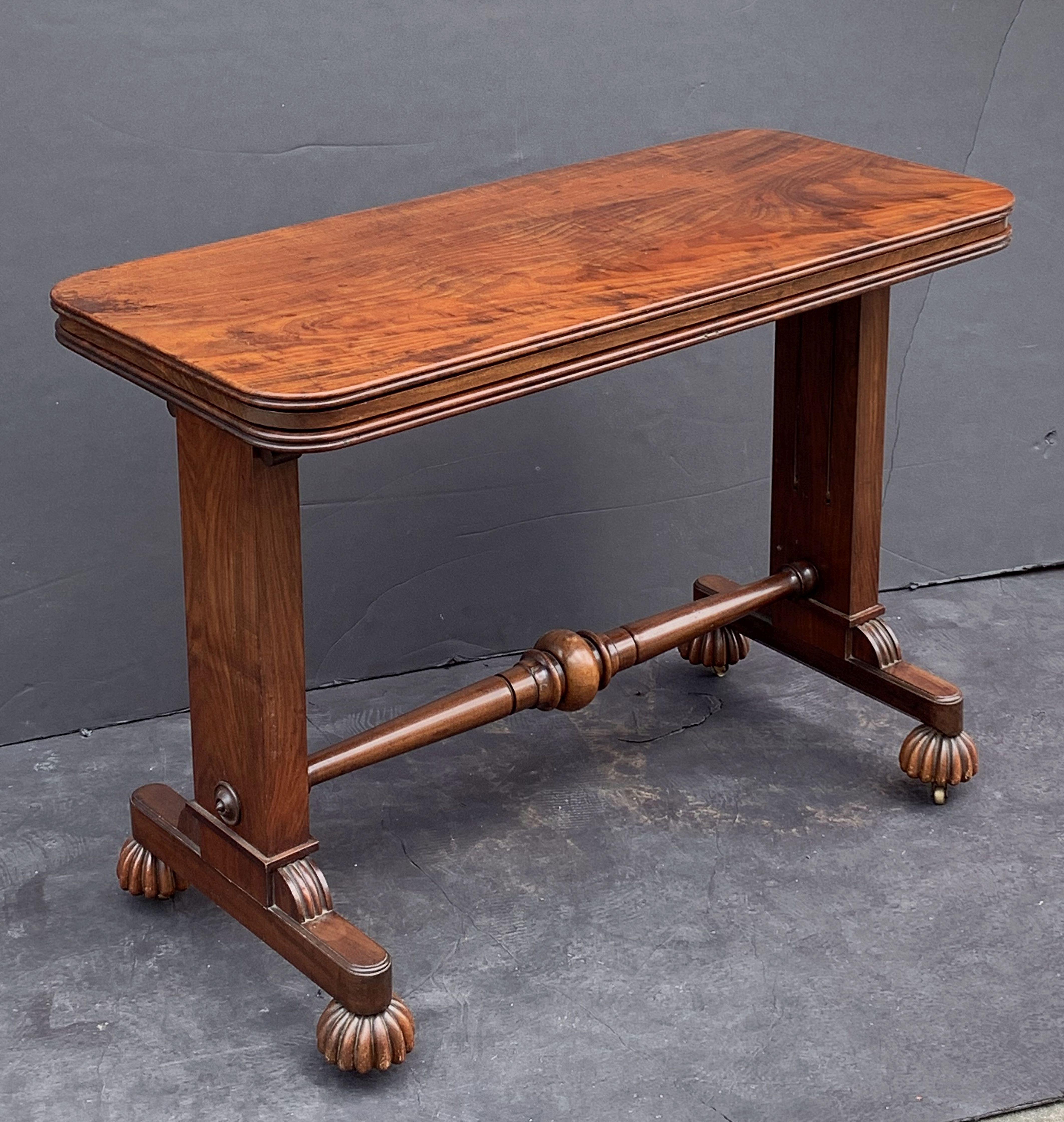 English Collapsible or Telescopic Console of Mahogany from the William ...