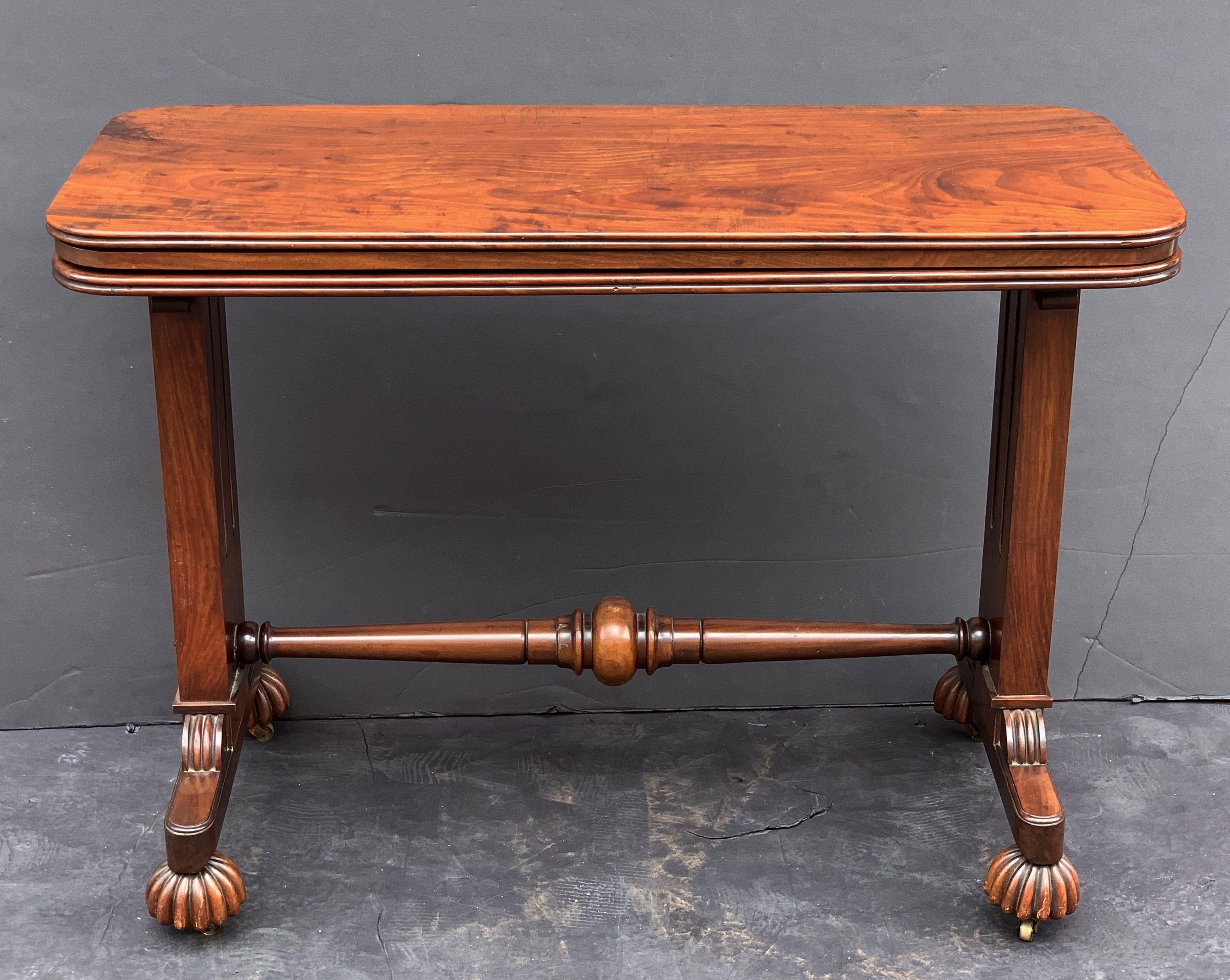English Collapsible or Telescopic Console of Mahogany from the William ...