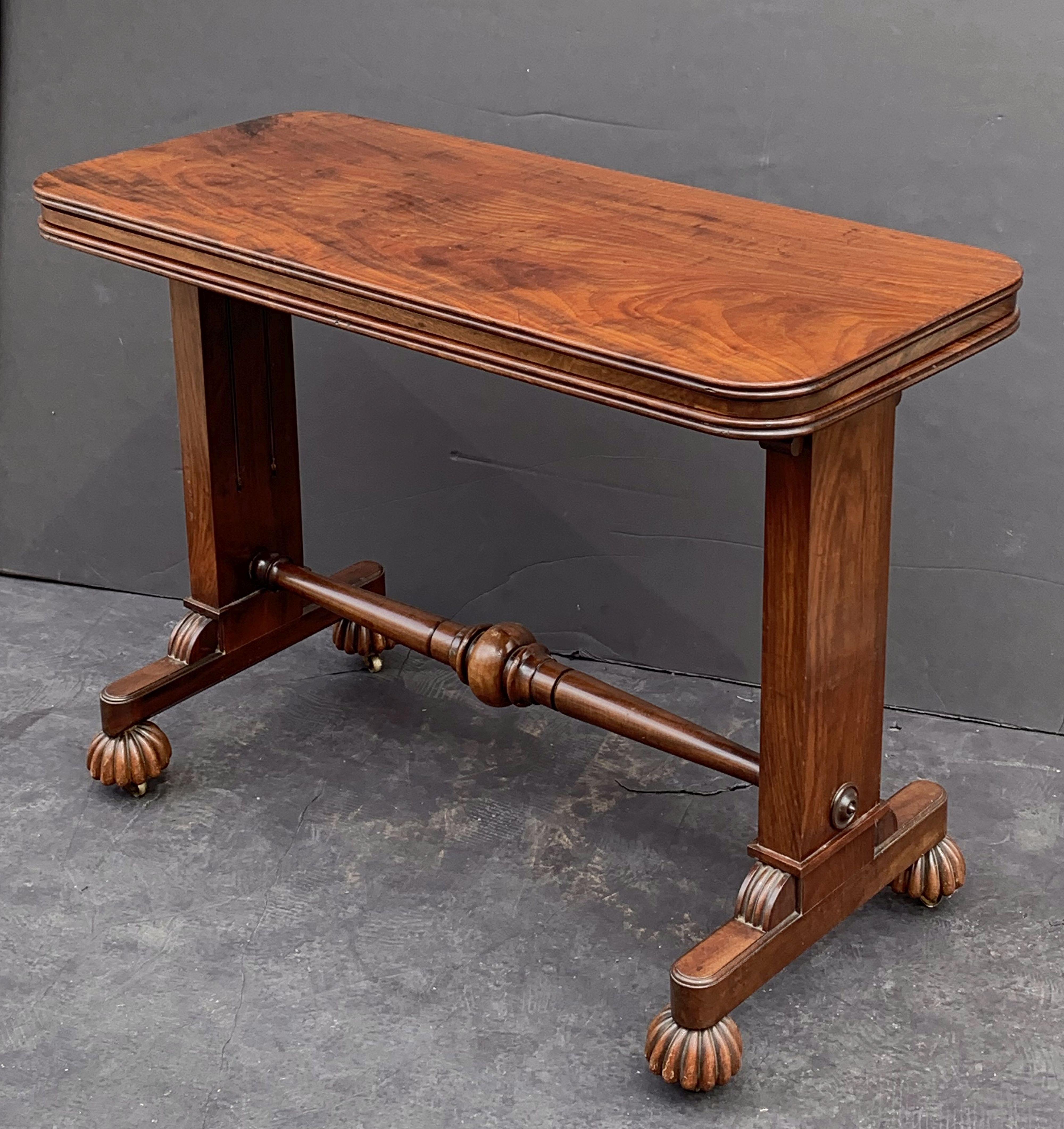 English Collapsible or Telescopic Console of Mahogany from the William ...