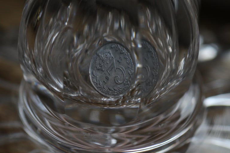 English Commemorative Glass Goblet for the Coronation of George v 1911 ...