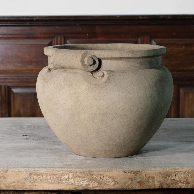 English Compton Pottery Scroll Urn Planter Pot, Arts and Crafts Garden ...