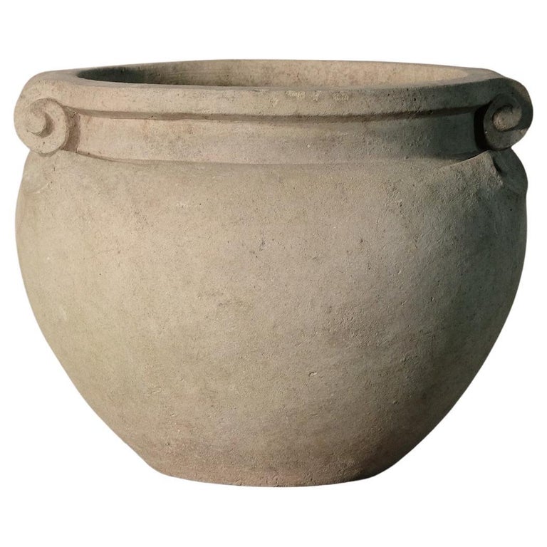 English Compton Pottery Scroll Urn Planter Pot, Arts and Crafts Garden ...