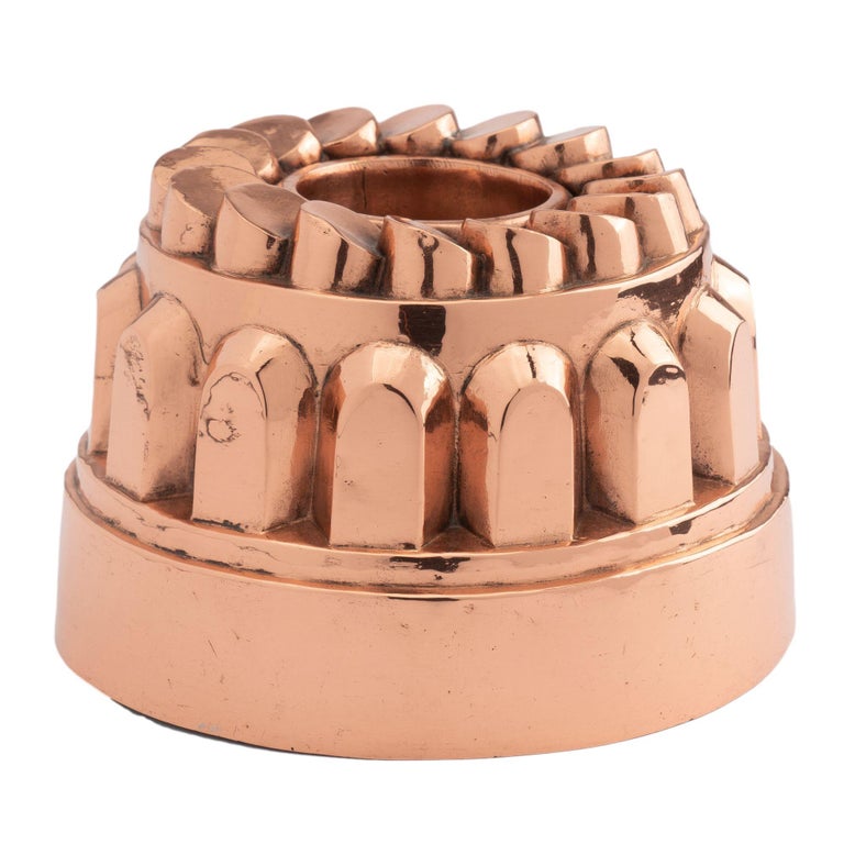 English Copper “Coin” Bundt Mold with Tin Lining '1800s' For Sale at ...
