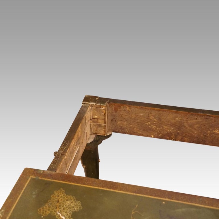 English country house Antique chinoiserie card table, circa 1870 at 1stDibs
