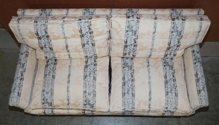English Country House Fine Three Piece Suite Sofa and Armchairs Feather ...