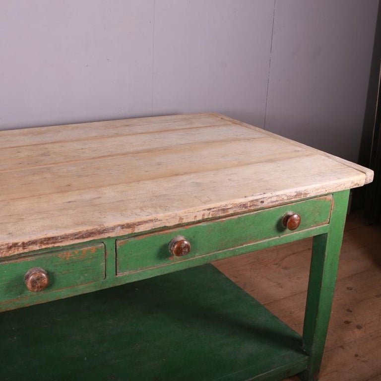 English Country House Prep Table at 1stDibs