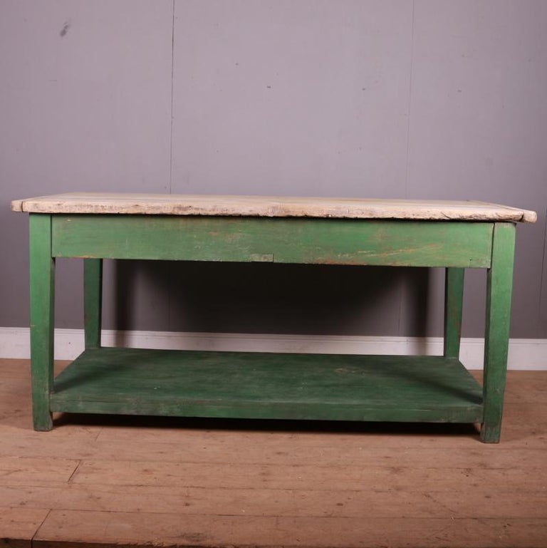 English Country House Prep Table at 1stDibs