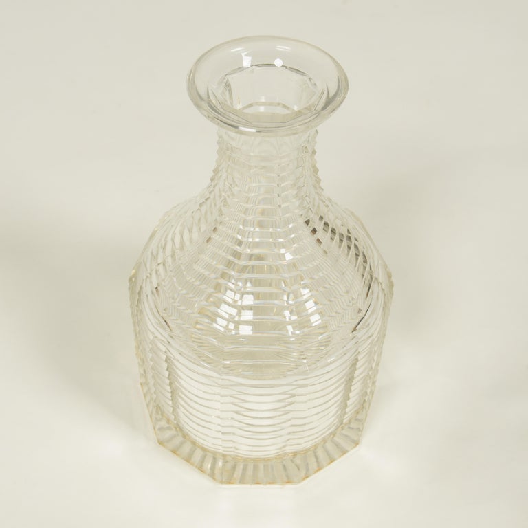 English Cut Crystal Decanter For Sale at 1stDibs