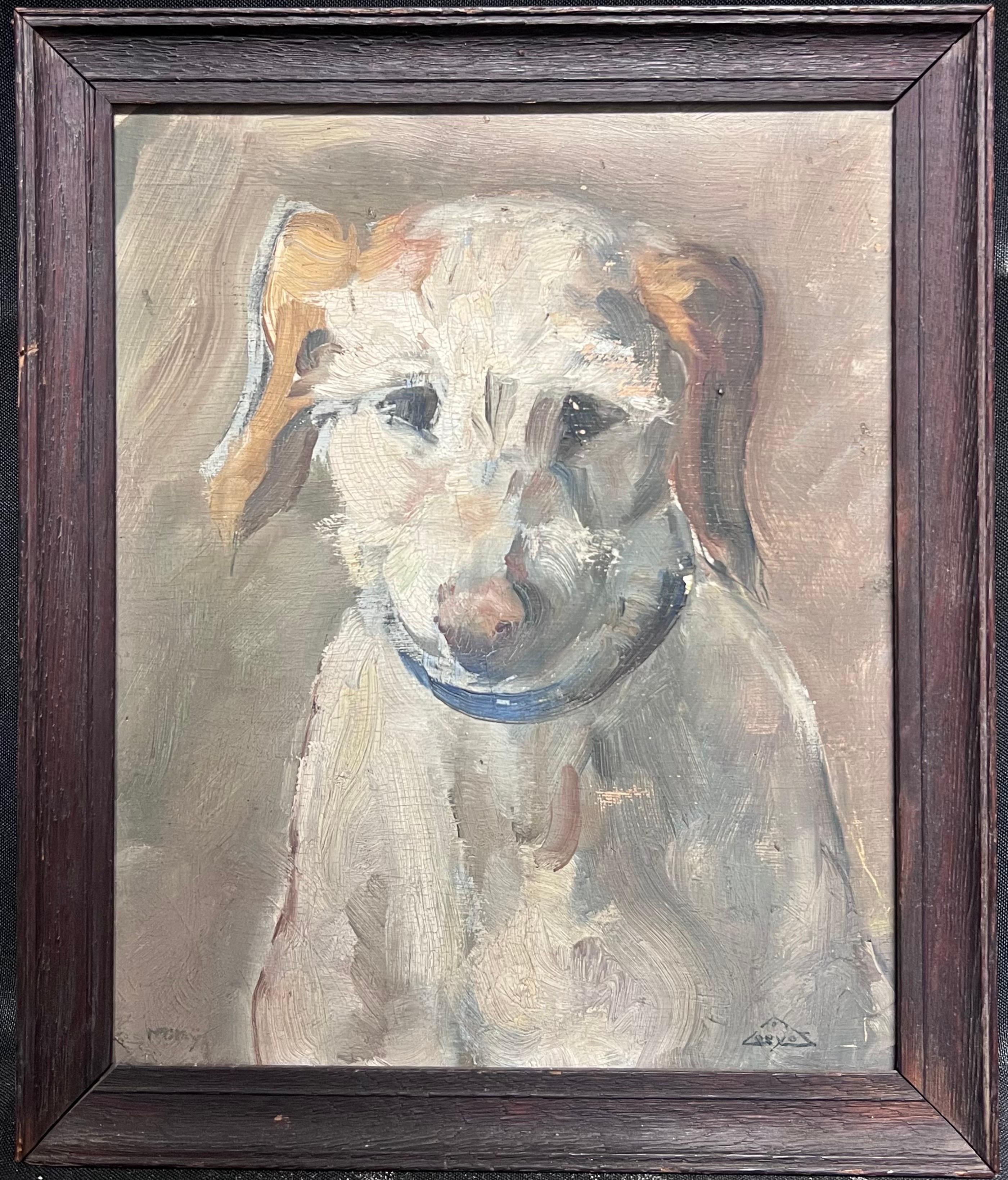 English dog artist - 1920's English Signed Oil Painting Portrait of ...