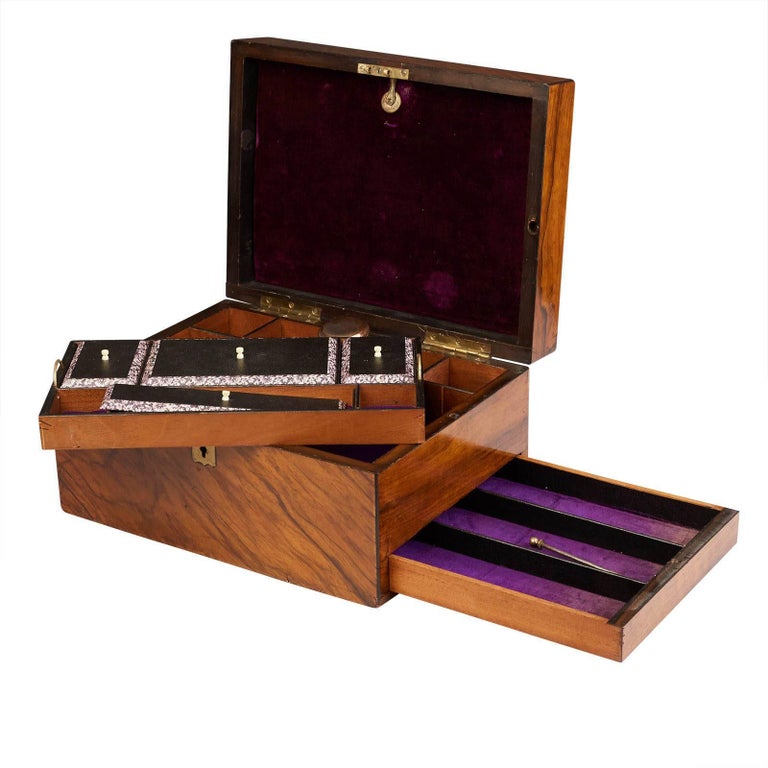 English Dressing Case, circa 1870 at 1stDibs