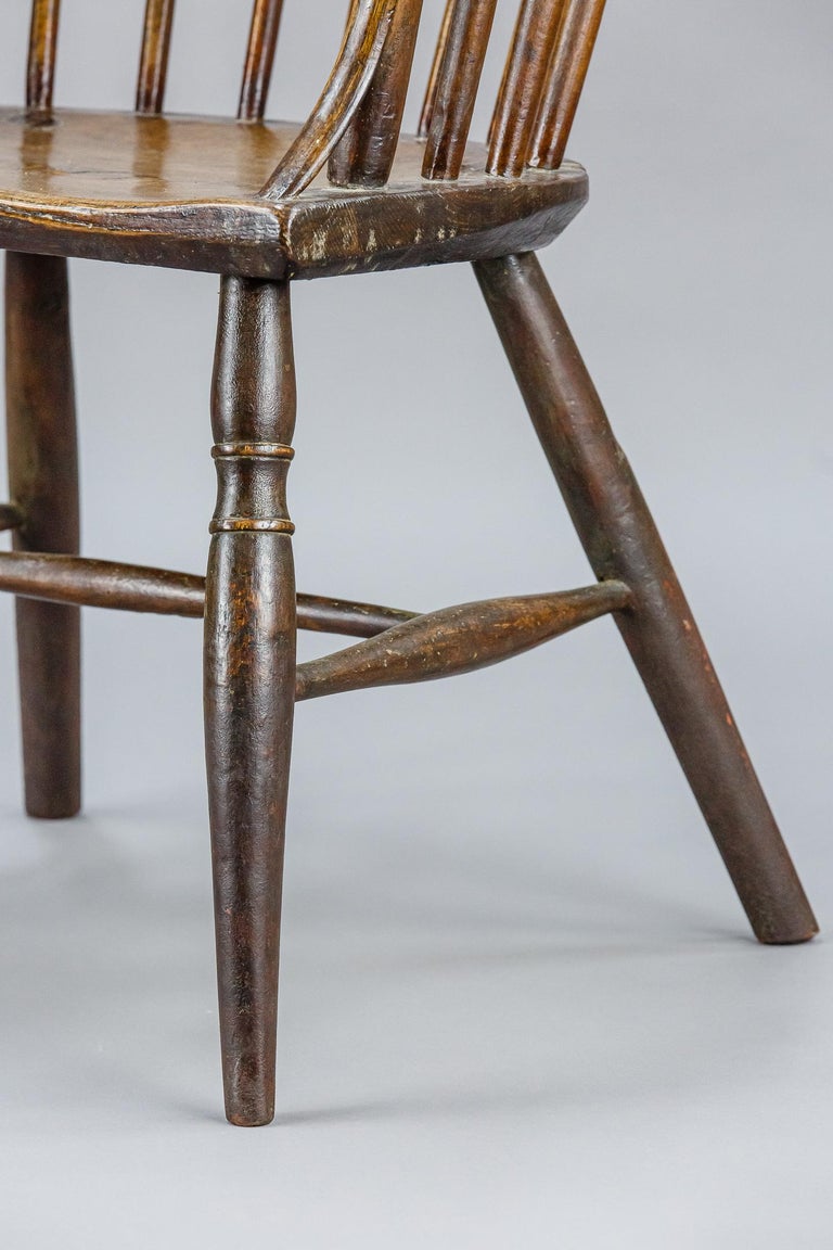 English Early 19th Century Country Hoop Back Windsor Chair at 1stDibs ...