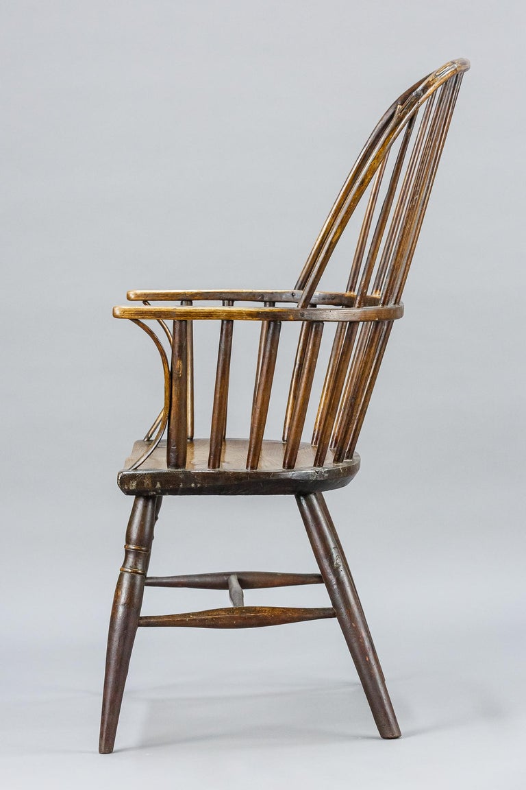 English Early 19th Century Country Hoop Back Windsor Chair at 1stDibs ...