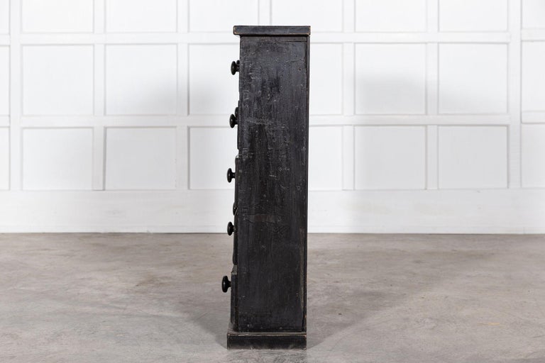 English Ebonised Workshop Drawers For Sale at 1stDibs