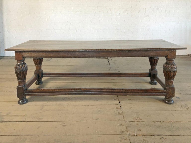 English Elizabeth I Oak 16th Century Refectory or Center Table For Sale ...