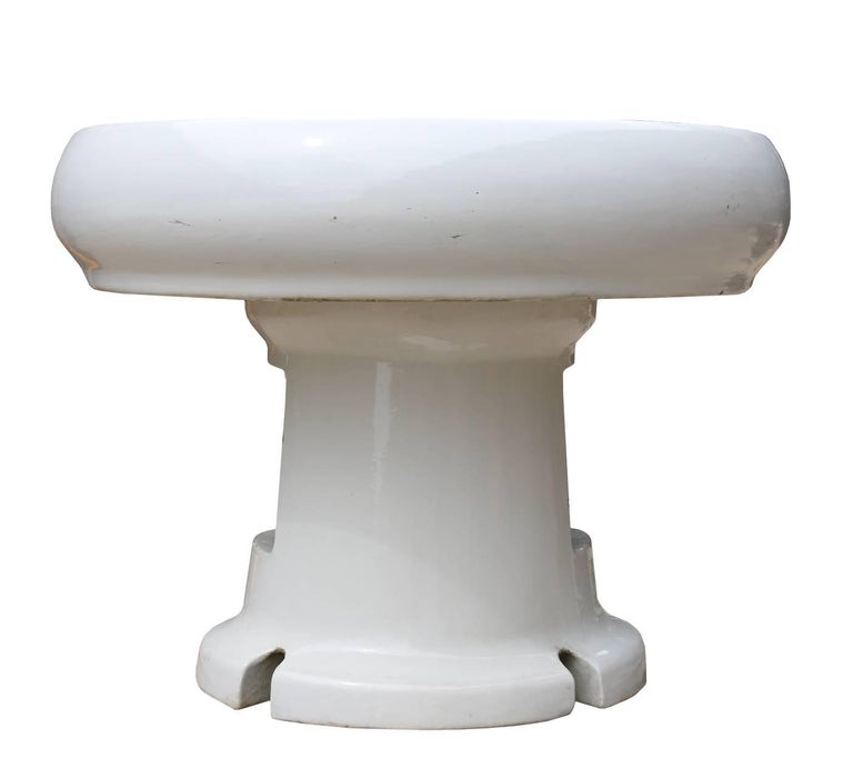 English Enamelled Sink or Fountain at 1stDibs