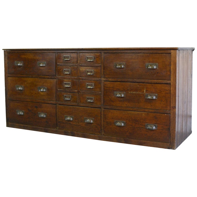 English Factory Drawers, circa 1900 at 1stDibs