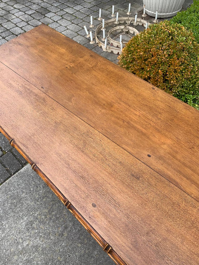 English Faux Bamboo Server, circa 1900 at 1stDibs