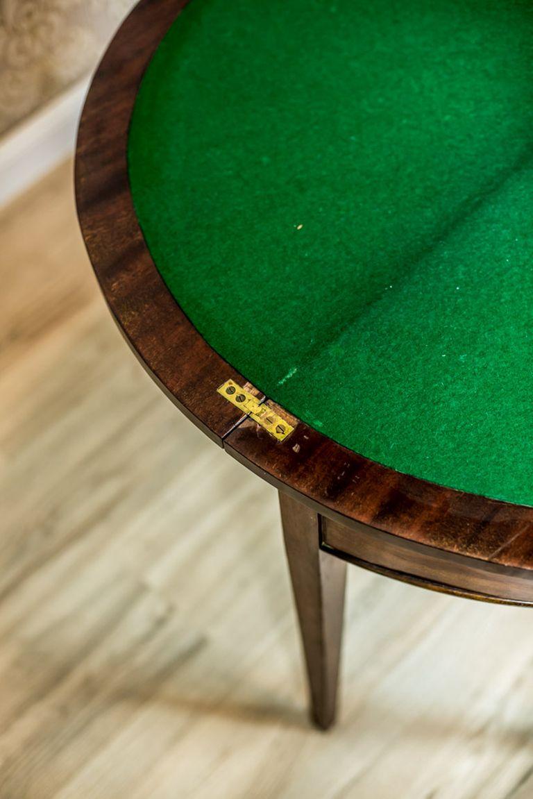 English Fold-Out Card Table, circa 1870 at 1stDibs